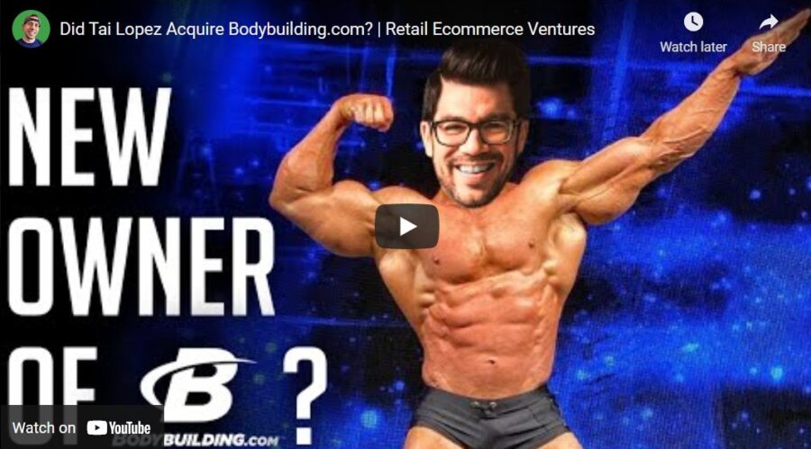 Can Tai Lopez Save Bodybuilding.com from Their Struggles? – IronMag ...
